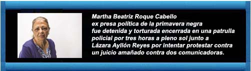 Opositora cubana Martha Beatriz Roque llama "chapucero" a Díaz-Canel en ...